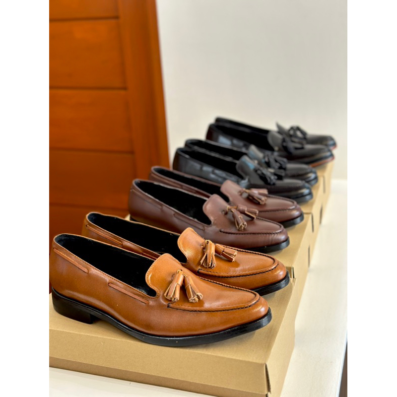 ALTA LOAFERS TASSEL COLLECTION (WOMEN) GENUINE LEATHER SHOES - MARIKINA ...