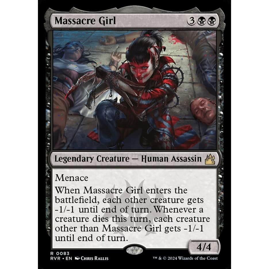 Massacre Girl - Ravnica Remastered (RVR) card | Shopee Philippines