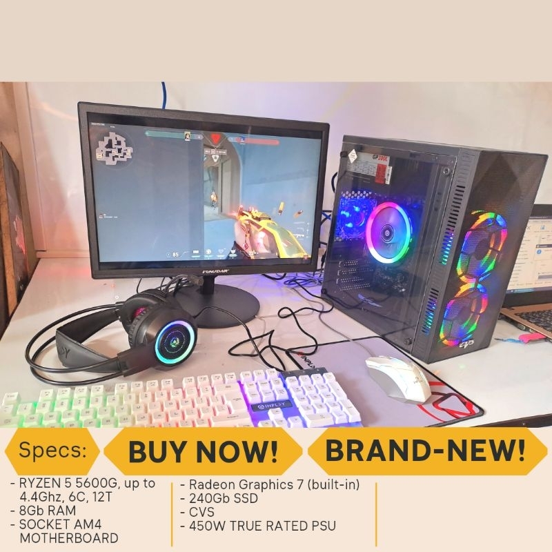 Ryzen 5 5600 System Unit | Shopee Philippines