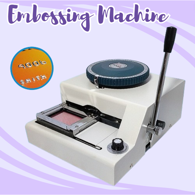 Embossing Machine (Letters/Numbers/Symbols) | Shopee Philippines