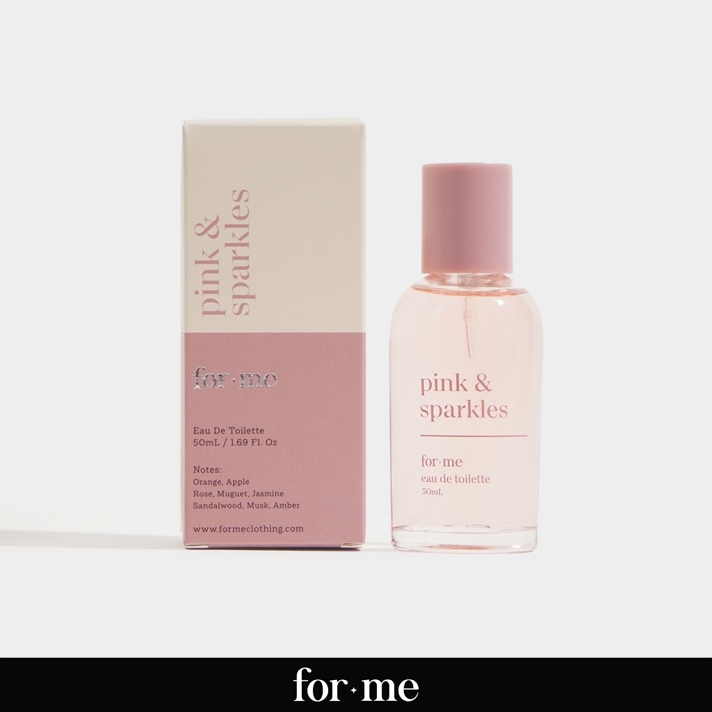 ForMe Pink And Sparkles Eau de Toilette Perfume for Women 50ML (Pink ...