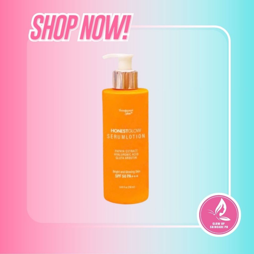 Original Effective Whitening Honest Glow Serum Lotion SPF50 PA+++ 250ml ...