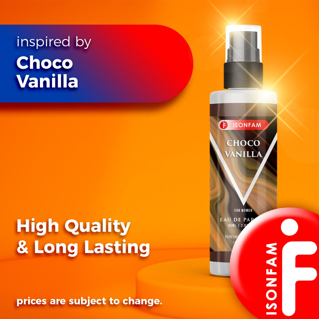 Choco Vanilla Perfume Inspired Scent Oilbase 85ml Bottle LongLasting ...