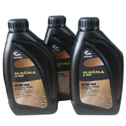 Cyclon Magma X-100 10W-40 1L Synthetic Blend Motor Oil Keeps Engine ...