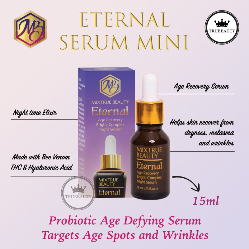 Mixtrue Beauty ETERNAL Serum MINI Age Recovery Serum 15ml | Shopee ...