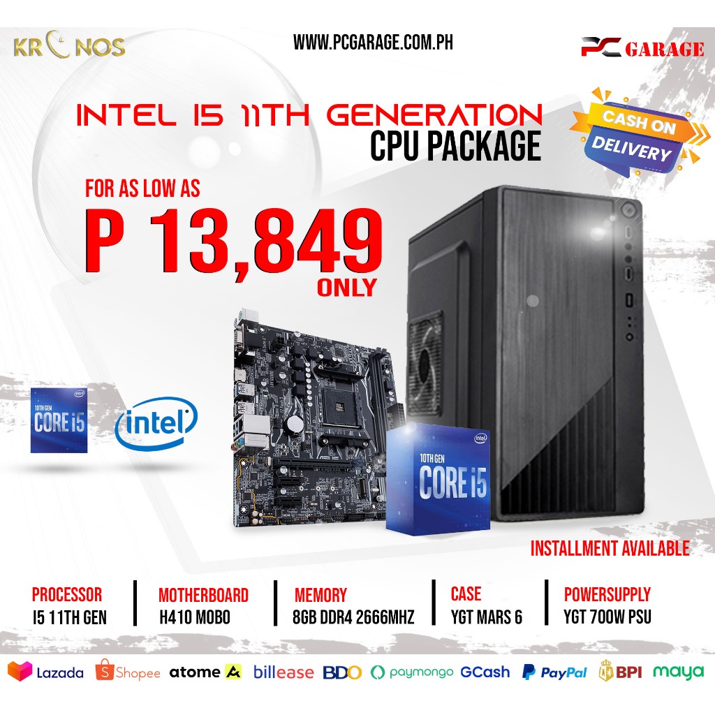 Intel i5 11th Generation Desktop Package | Shopee Philippines