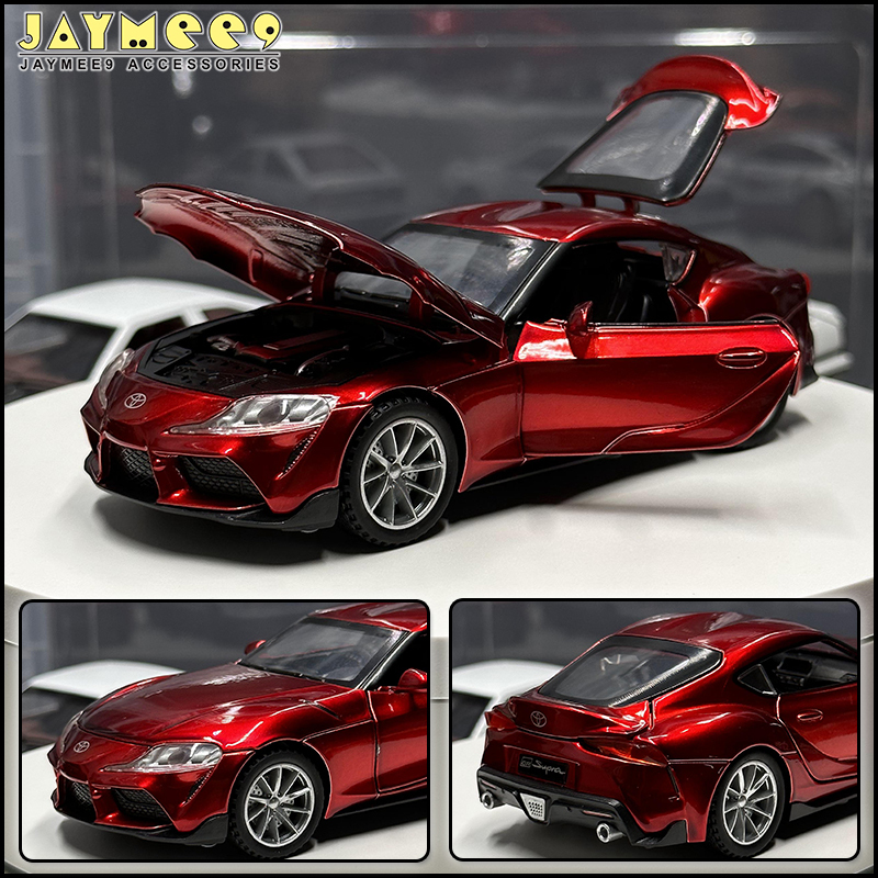 Die Cast Toyota GR Supra MK5 GT4 Gazoo Racing 1:32 Scale ALLOY CAR ...