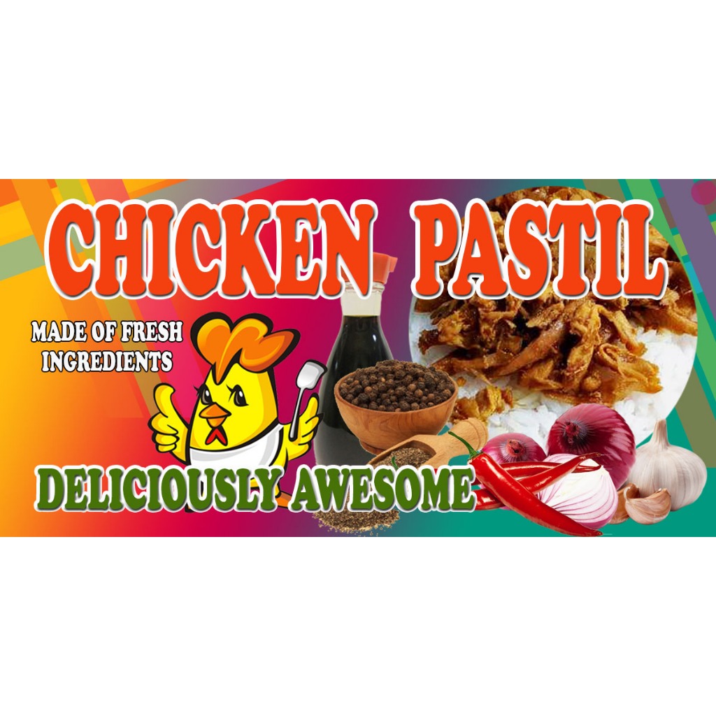 STICKER LABELS FOR CHICKEN PASTIL (NOT CUSTOMIZED OR EDITABLE) | Shopee ...