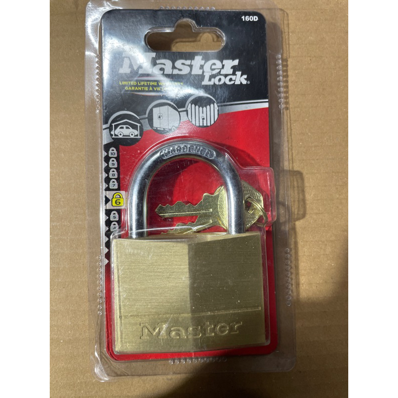 Masterlock Padlock 60mm Pad Lock (160D) | Shopee Philippines