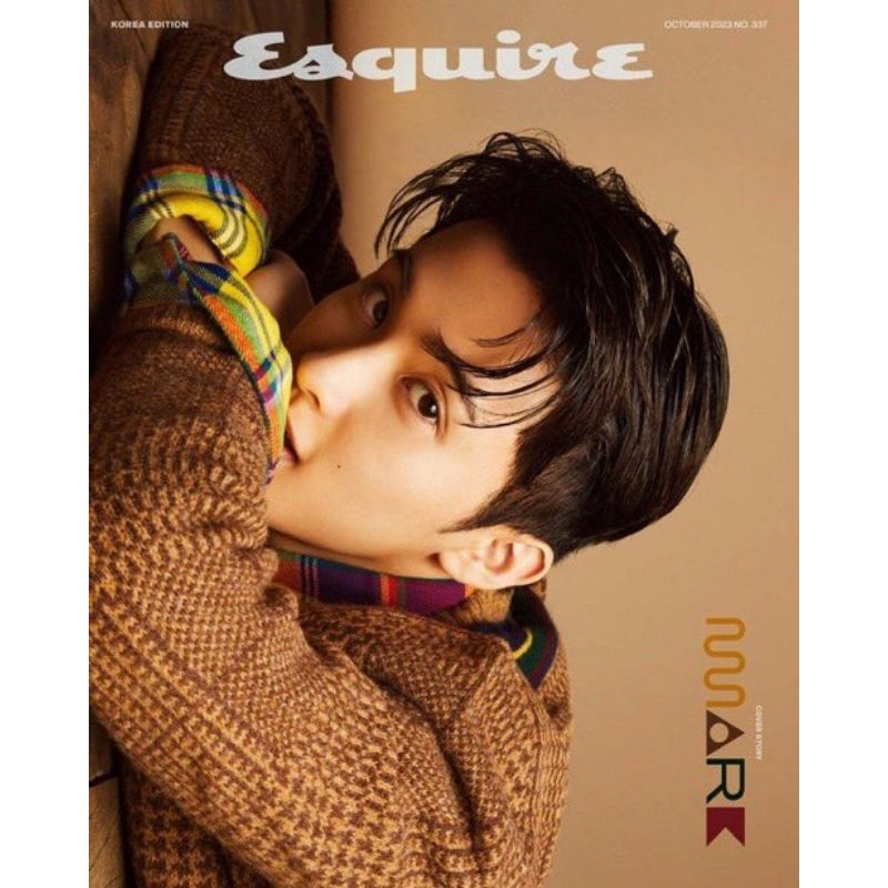 MARK LEE Esquire Magazine Oct 2023 Issue (NCT Mark Cover) | Shopee ...