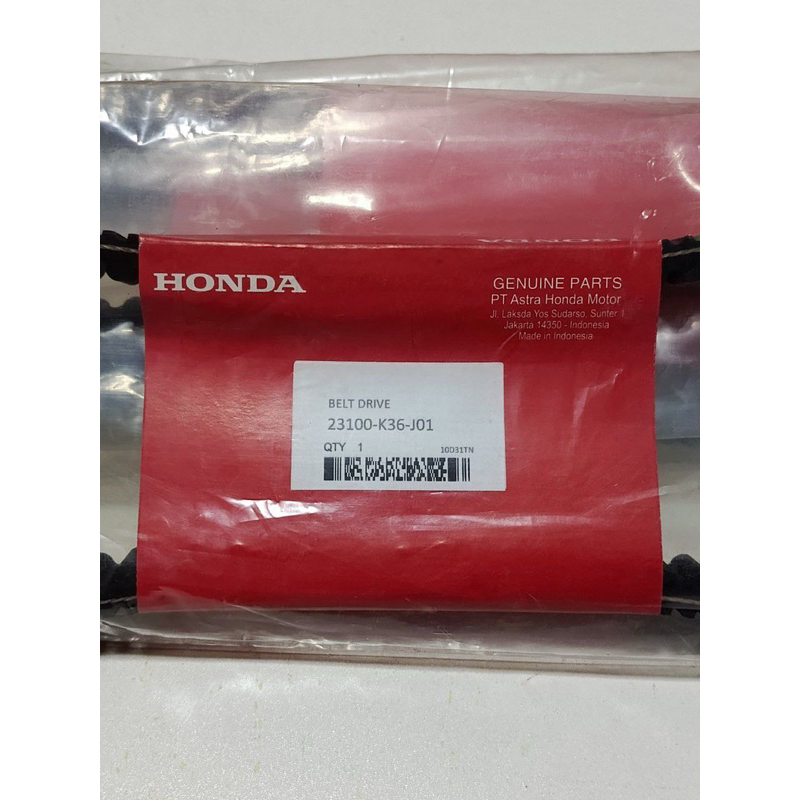 HONDA CLICK 150 V BELT / BELT DRIVE (BANDO)FOR CLICK 150 (23100-K36-J01 ...