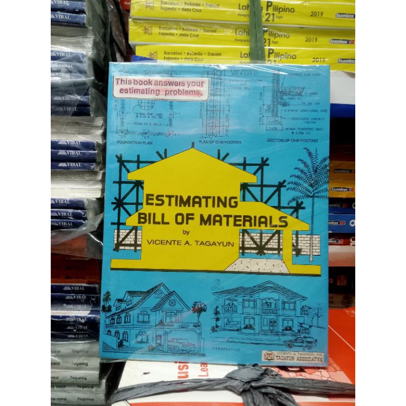 ESTIMATING BILLS OF MATERIAL BY:VICENTE TAGAYUN (new) | Shopee Philippines