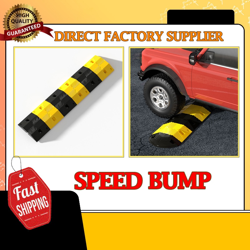 Driveway Speed Bump Humps Reflective Security Bump Removable Easy to ...