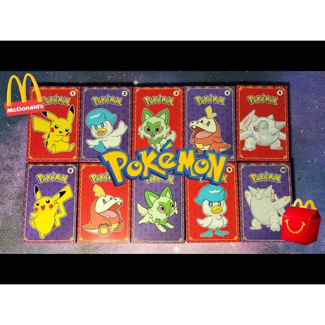Pokemon Trading Card Game - McDonald's Match Battle 2023 (AR Cards) | Shopee Philippines