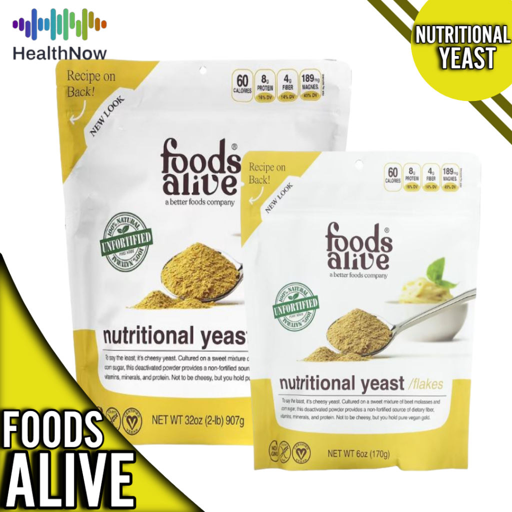 Foods Alive Superfoods Nutritional Yeast 6 oz 170 g or 907 g | Shopee ...