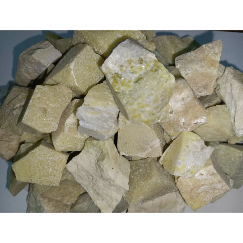 Natural Serpentine / Lemon Jade Crystal / Raw Stone (sold per piece ...