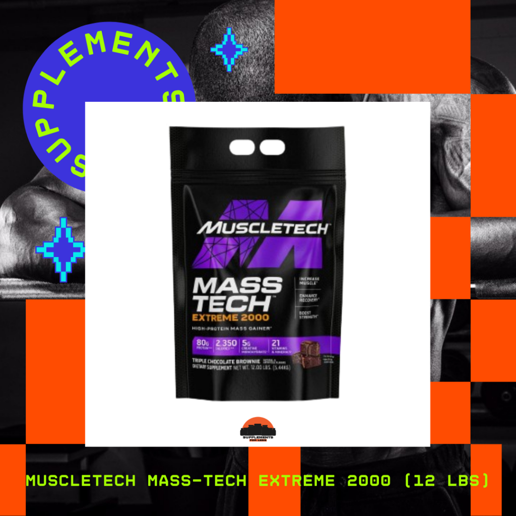 Muscletech Mass-Tech Extreme 2000 (12 lbs) [FREE Shaker] | Shopee ...