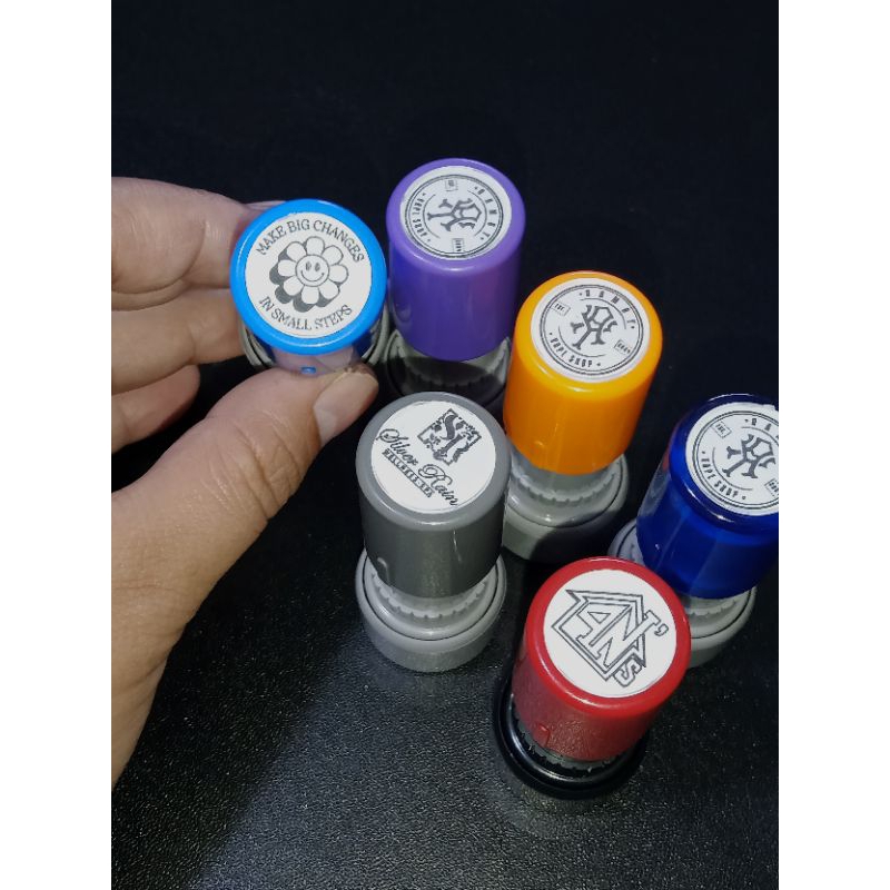 Personalized stamp for LOGO 1.7mm self inking | Shopee Philippines