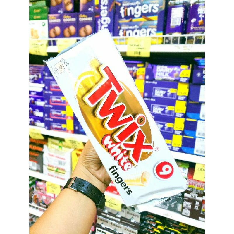 [CLEARANCE] Twix Milk Chocolate Biscuit Fingers 9-pc Pack | 180g | Best Before: 28-Jul-2024 ...