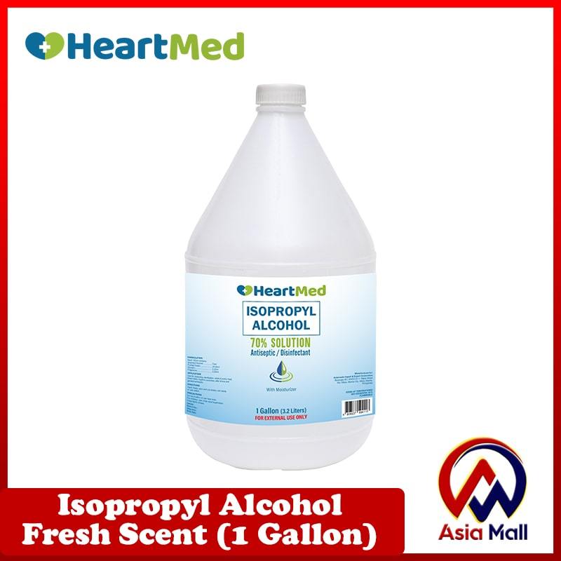 HEARTMED Isopropyl Alcohol Fresh Scent - 1 Gallon | Shopee Philippines