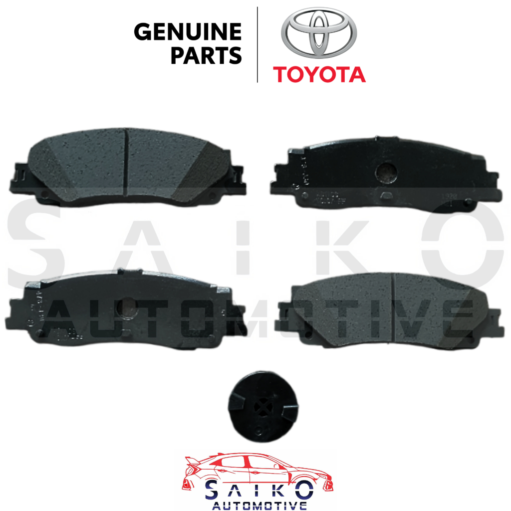 Toyota Land Cruiser LC300 Series 2021-UP Rear Brake Pad | Shopee ...