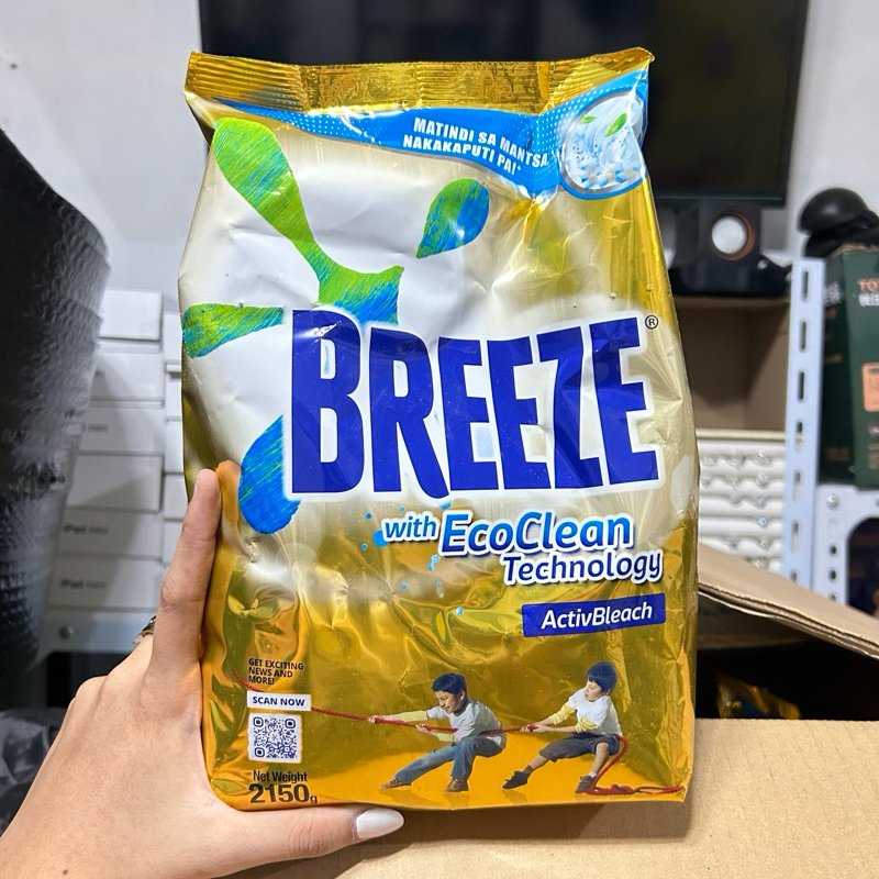 BREEZE POWDER DETERGENT ACTIVBLEACH WITH ECOCLEAN TECHNOLOGY 2150G ...