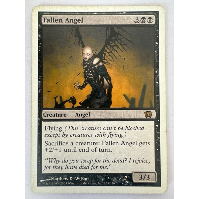 Fallen Angel - Magic the Gathering | Shopee Philippines