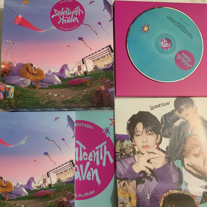 [NEW STOCKS] SEVENTEEN SPILL THE FEELS SVT 17 IS RIGHT HERE ALBUM ...