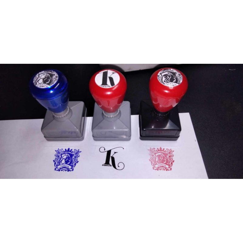 customized self inking stamp 25x25mm free layout | Shopee Philippines
