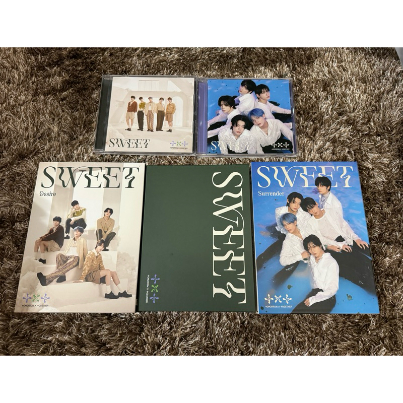 Unsealed TXT SWEET Japan Album | Shopee Philippines