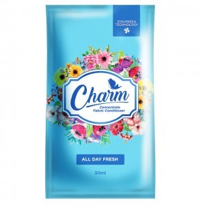 Charm Concentrate Fabric Conditioner, 30ml x 12 | Shopee Philippines