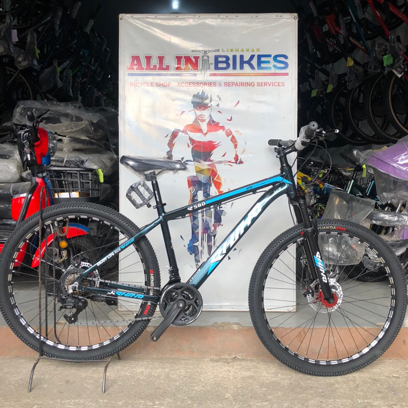 RHINO 580 27.5 Alloy Mountain Bikes 3x8Speed With Freebies | Shopee ...