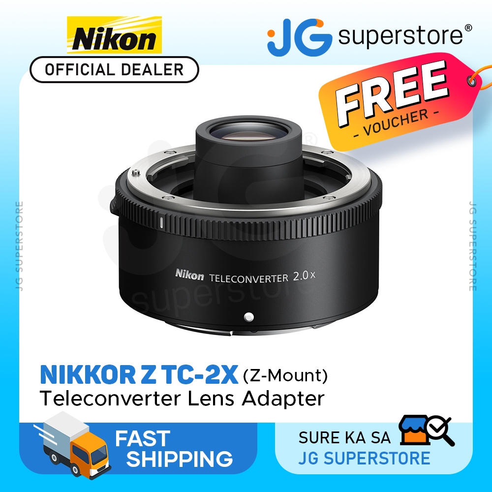 Nikon NIKKOR Z Series Teleconverter TC-2x for Z-Mount Mirrorles Camera ...