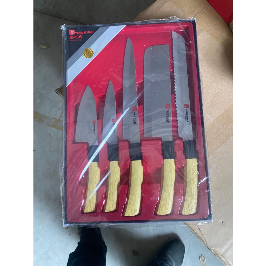 Japan Knife Kitchen (5 Set) Authentic Japan Chef Knife Set Knife Japan ...