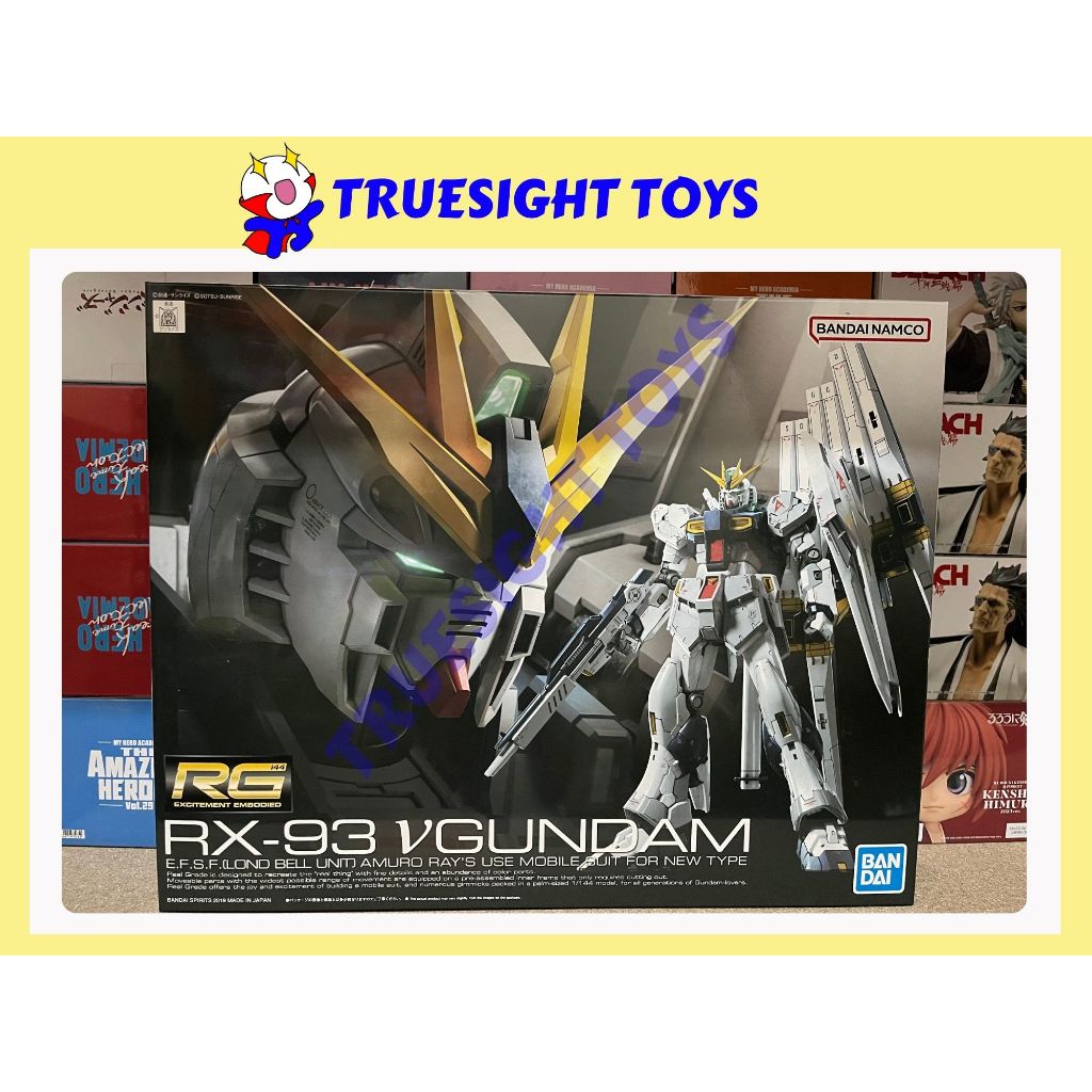 1/144 RG RX-93 Nu Gundam | Shopee Philippines
