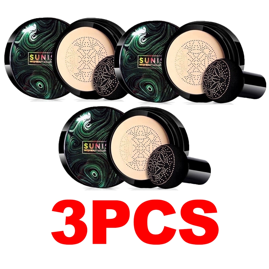 Sunisa Air Cushion BB Cream Waterproof Longlasting Concealer Foundation Brighten Skin CC Cream ...