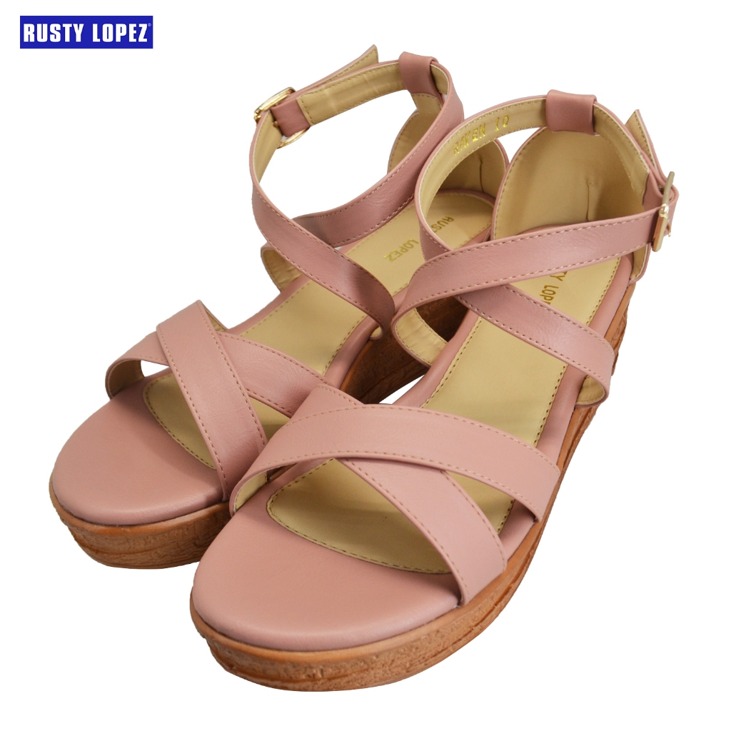 Rusty Lopez Ladies Wedge Sandals (RAVEN) | Shopee Philippines