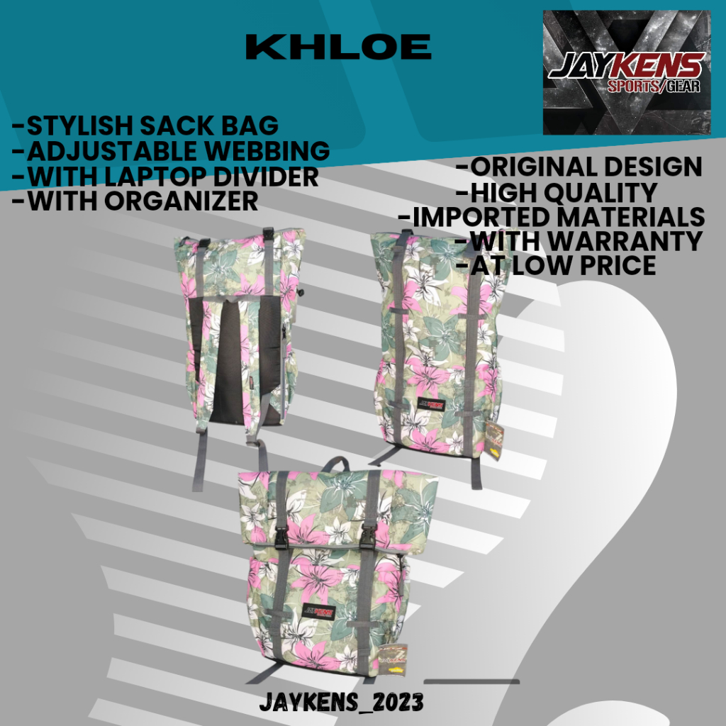 Jaykens Backpack School & Travel Bags (Chloe) | Shopee Philippines