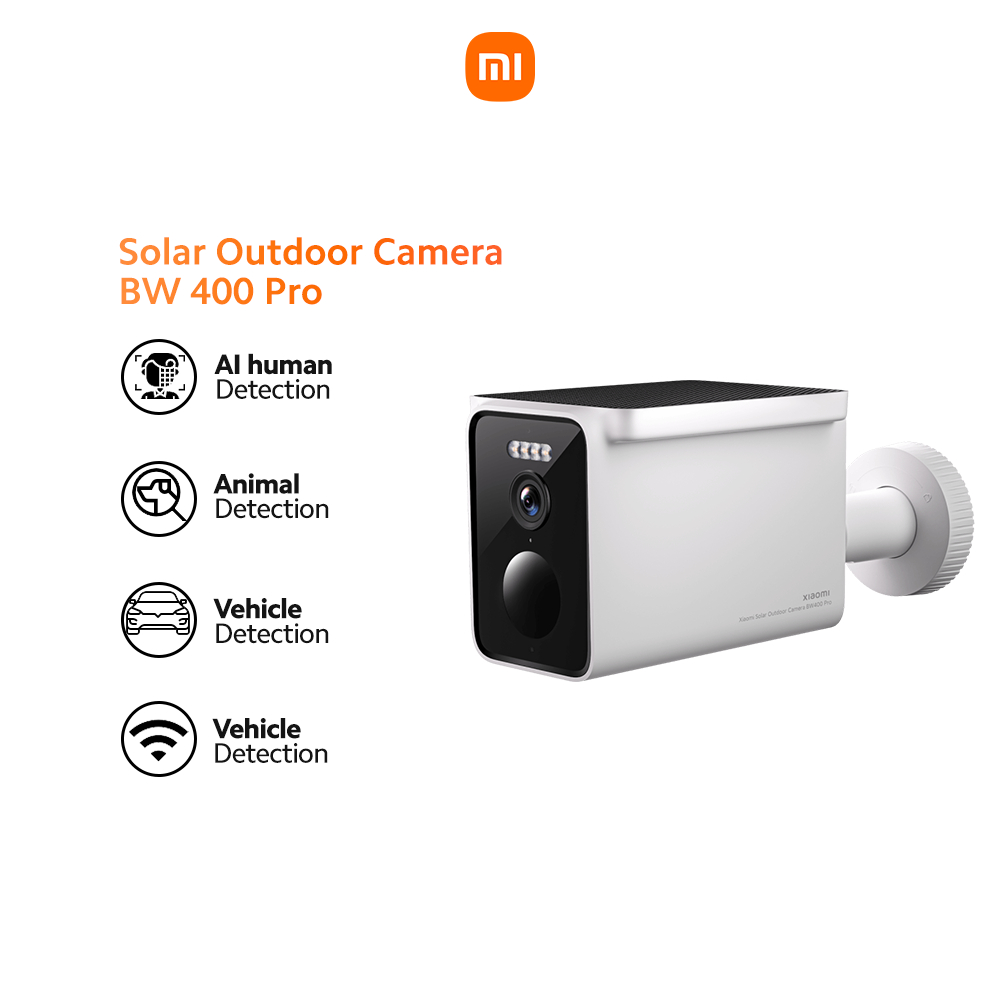 Xiaomi Solar Outdoor Camera BW400 Pro Set | Shopee Philippines