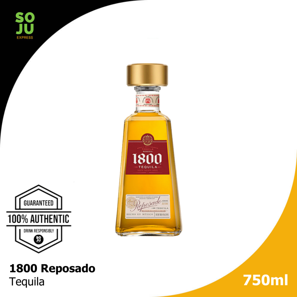 1800 Reposado Tequila - 750ml | Shopee Philippines