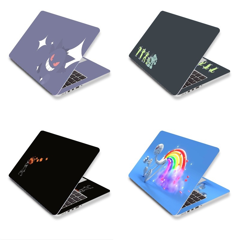Cool Theme Laptop Sticker 2PCS Set Protector Skins Universal Waterproof ...