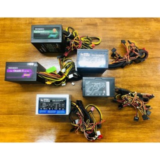 Real TRUE RATED 500W 600W with GPU 8 PIN 6 PIN Power Supply PSU ...