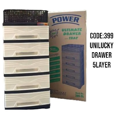 MINI DRAWER 5 LAYER UNI-LUCKY ULTIMATE POWER WITH TRAY #399 (RANDOM ...
