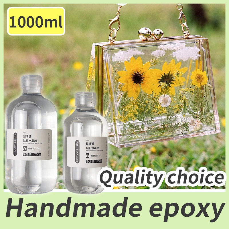 Professional quality epoxy resin 1000ml epoxy flooring resin art ...