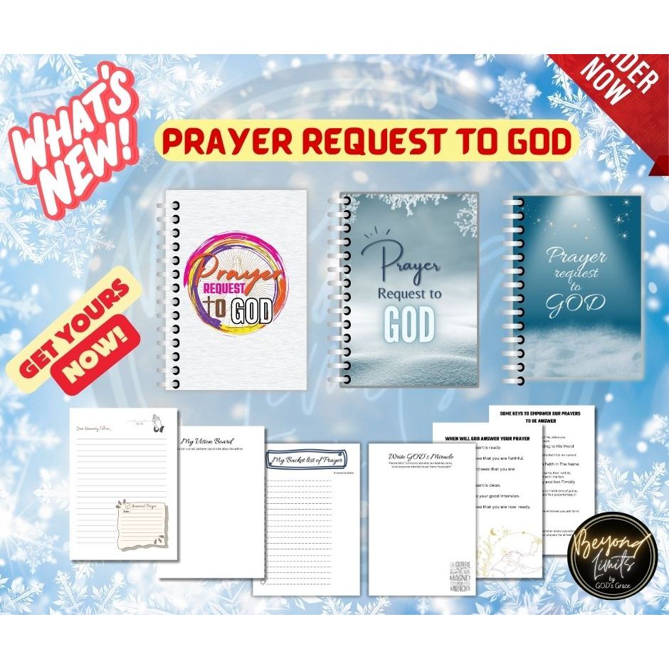 Prayer Request to GOD Journal | Shopee Philippines