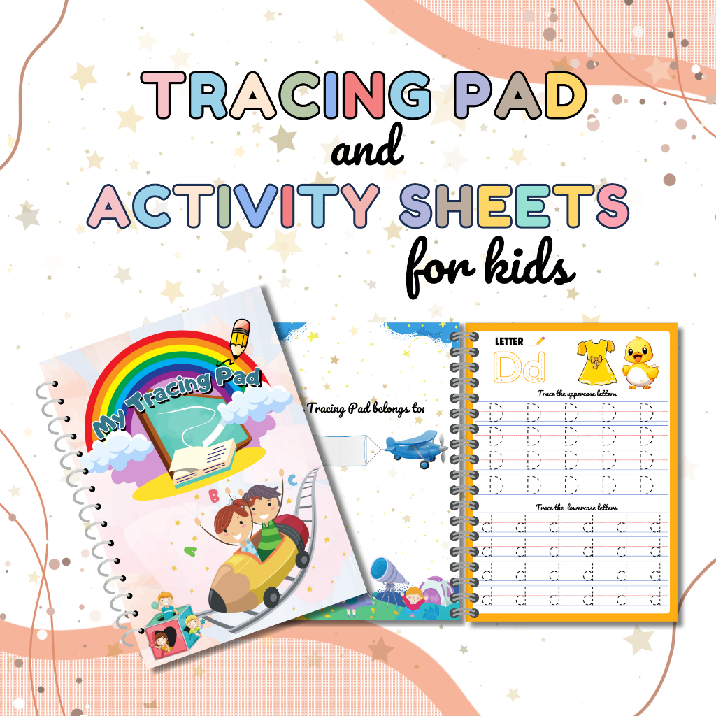 racing Pad + Activity Sheets A5 (Landscape/Portrait) A4 size | Shopee ...