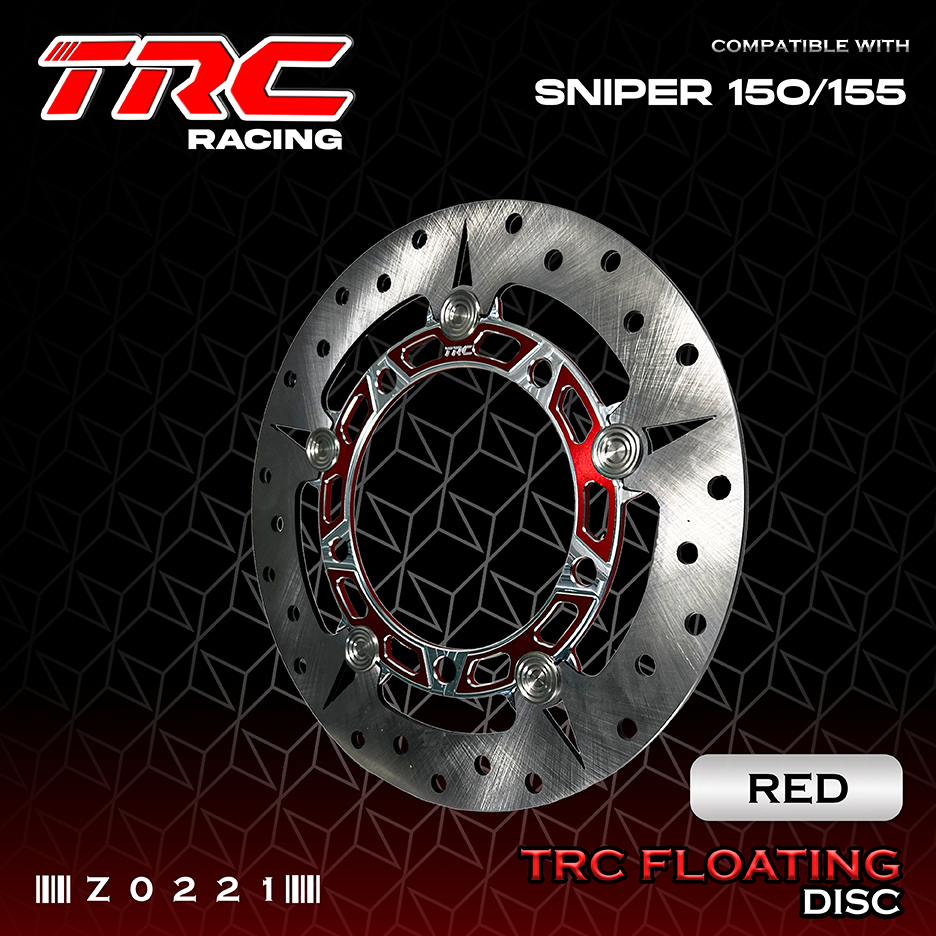 TRC FLOATING FRONT DISC BRAKE for Sniper 150/155 5 HOLES 245mm Z0221 ...