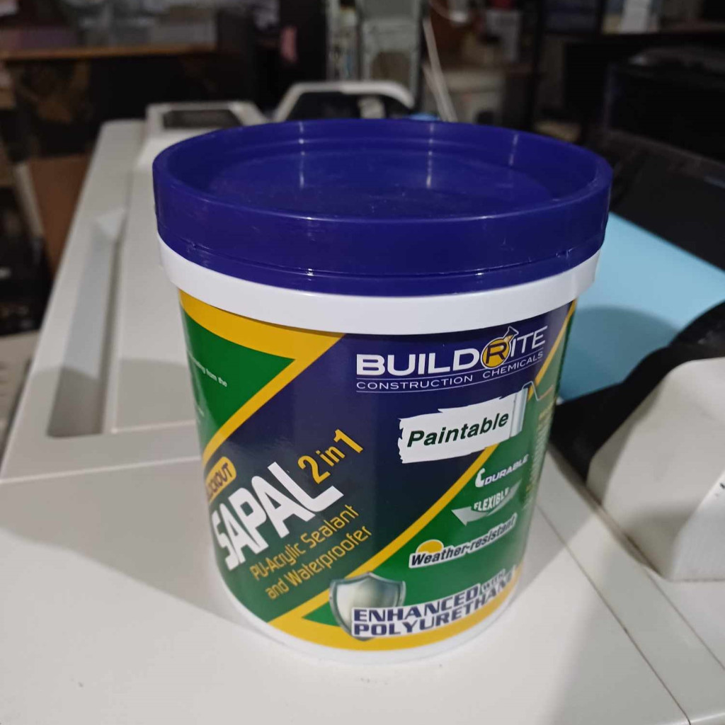 SAPAL 2 in 1 Elastic Sealant & Waterproofer 1KG | Shopee Philippines