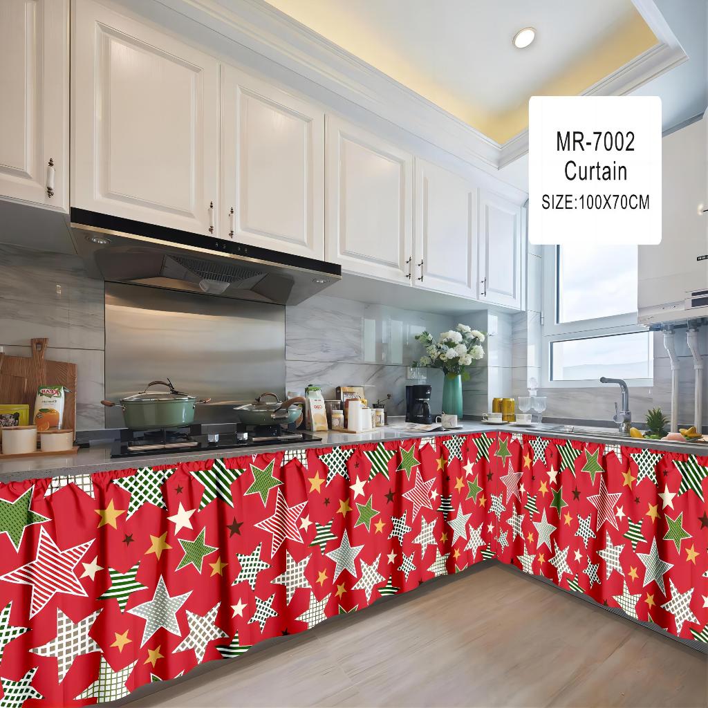 Lababo Kitchen Curtain Short Curtain 100*70cm Sale Classy Curtain For ...