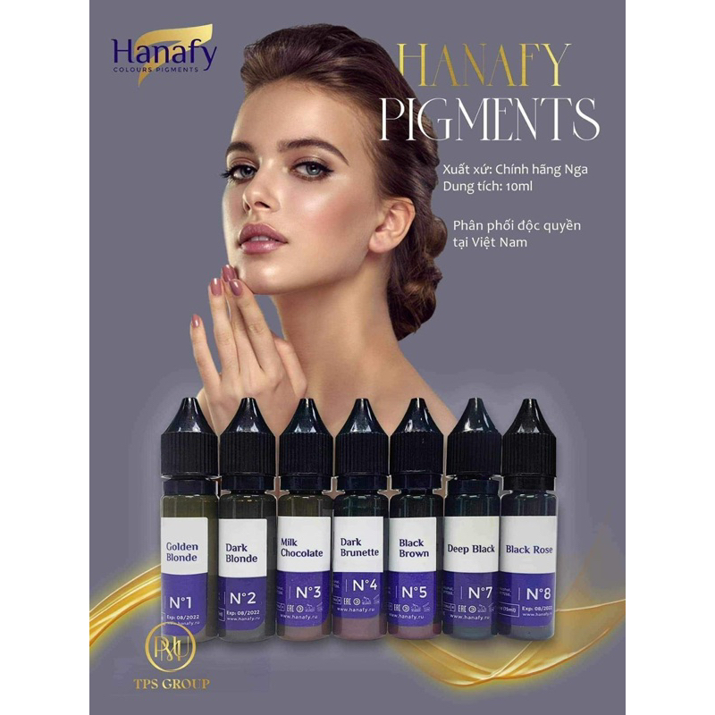 Genuine Hanafy Tattoo Ink, Genuine Russian Ink 15ml Bottle | Shopee ...